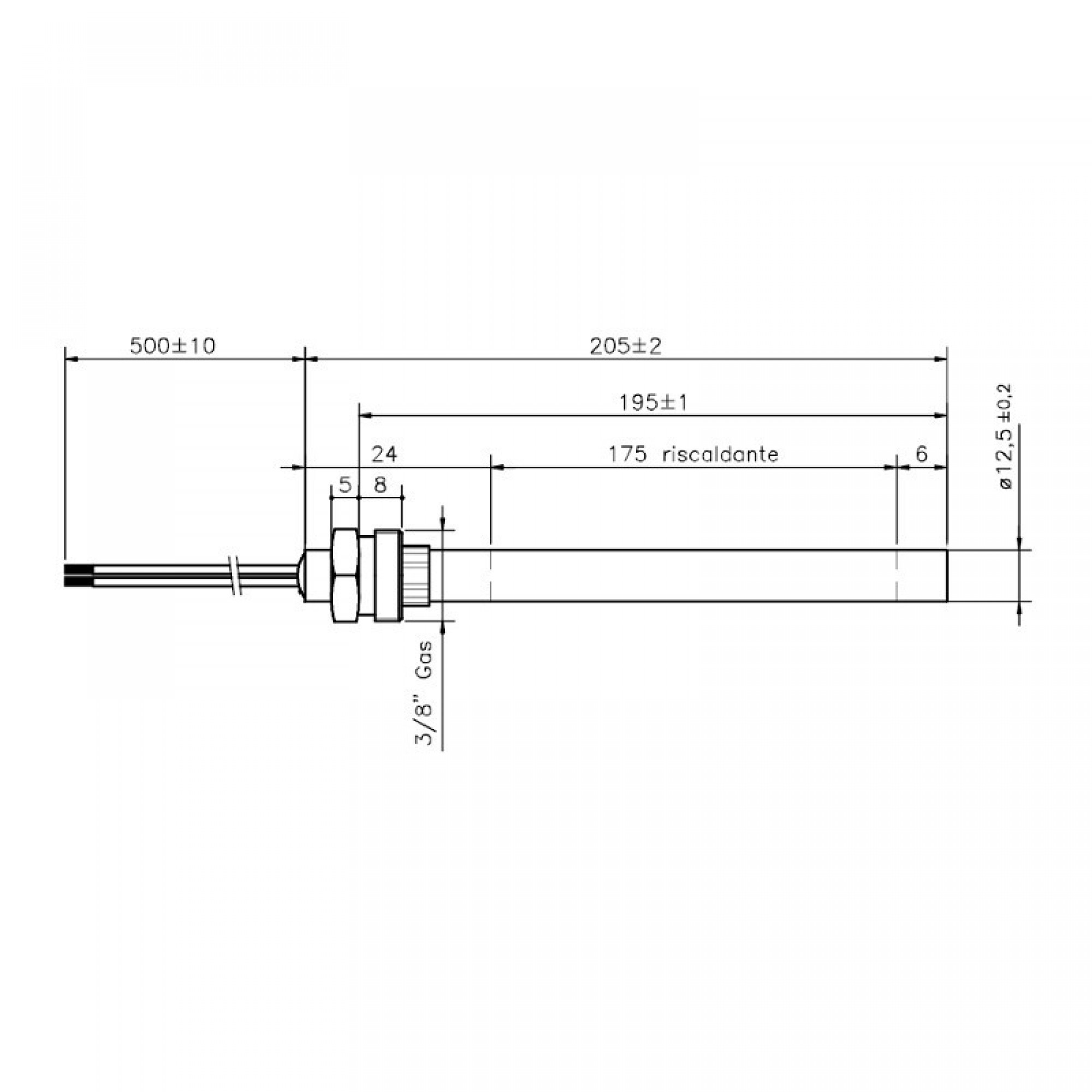 Pelleti süütepulk Clam, kogupikkus 205mm, 400W – Parim hind & tasuta ...